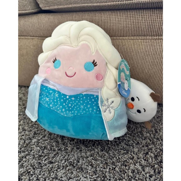 Squishmallows | Toys | Nwt Squishmallows Disney Frozen Elsa With 4in ...